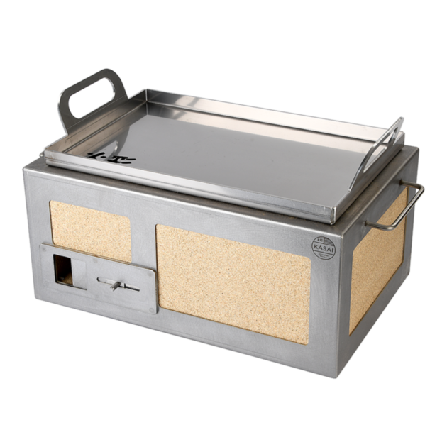 Kasai Konro Yakitori Grill Small + Plancha Stekplatta - Kasai Konro Yakitori Grill Paket ...