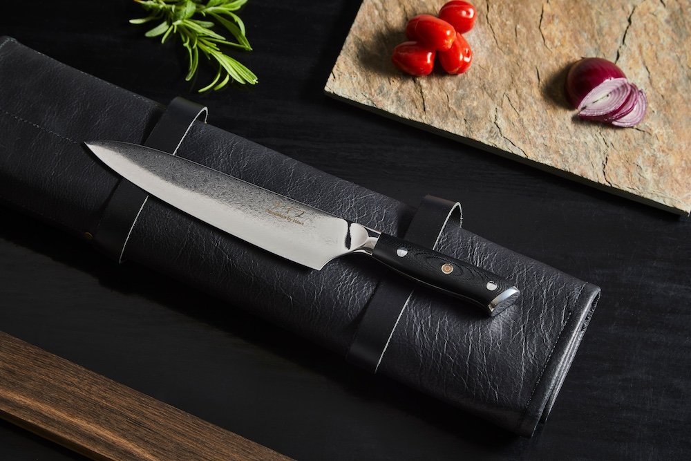 Damascus by Hâws Chef Kokkekniv (20,5 cm.) - Kokkekniv - Kitchentech.dk